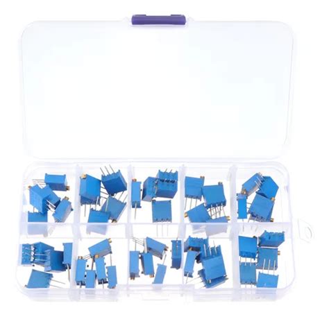 100 Pzs Potenciómetro Resistor Ajustable Protoboard Envío Gratis
