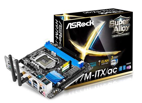 Asrock Super Alloy H M Itx Ac Mini Itx Ddr Lga Motherboards On Galleon Philippines