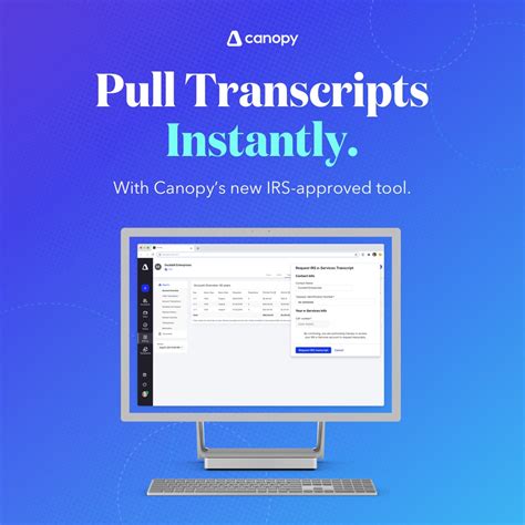 Tracey Simon On Linkedin Canopys New Transcripts Tool Irs Approved Api