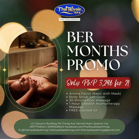 Thai Royale Massage Spa Timog Tomas Morato Diliman Qc Services