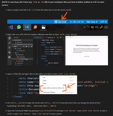 vscode Extensions 01Live Server 北鱼IT