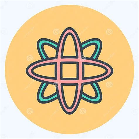 Icon Data Science Suitable For Data Analytics Symbol Color Mate Style Simple Design Editable