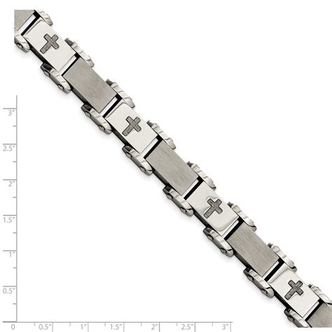 Chisel Stainless Steel Brushed Polished And Laser Cut Crosses 875 Inc