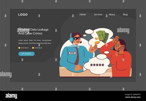 Cybersecurity Threat Concept An Engaging Illustration That Captures A