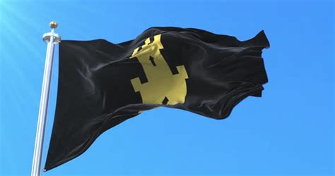 Flag Of Finnmark Fylke Norway Motion Graphics Videohive