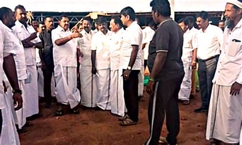 மதுரையில் வருகிற 20 ந்தேதி நடைபெறும் அ தி மு க மாநாட்டு திடலை எடப்பாடி