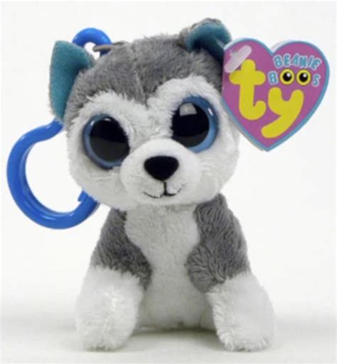 Ty Beanie Boos Slush Husky Clip 1st Generation