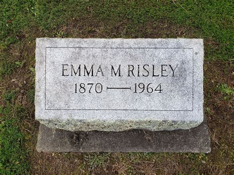 Emma Mcvicar Risley 1870 1964 Find A Grave Memorial