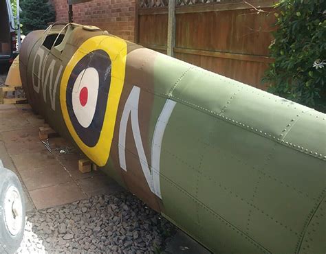 Full Scale Spitfire Fuselage Reproduction Project Offered For Sale