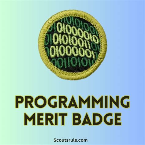 Programming Merit Badge Guide Scouts Rule