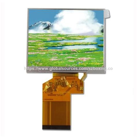 China 3 5 Inch TFT LCD Module TFT Display With 20 To 70C Operating Temperature Range On Global