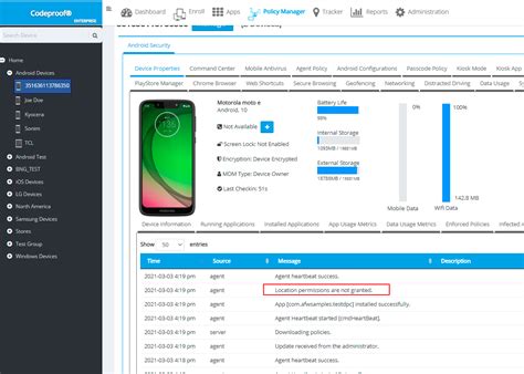 Android Q Background Location Permission Error On Moto E5 And Moto G Customer Support And