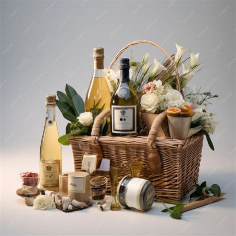 Premium Photo Exquisite Collection Hyperrealistic Luxury T Basket Unveiled On A Crisp White