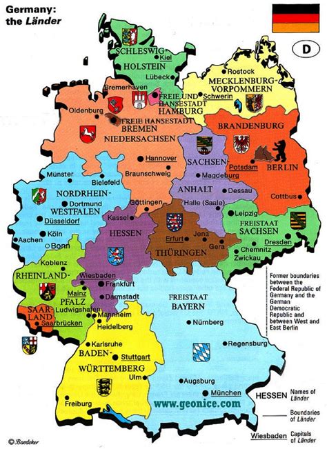 Germany Map With States