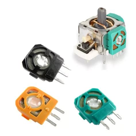 3d Joystick Analog 3 Pin Thumbstick Module For Eur 555 Picclick De