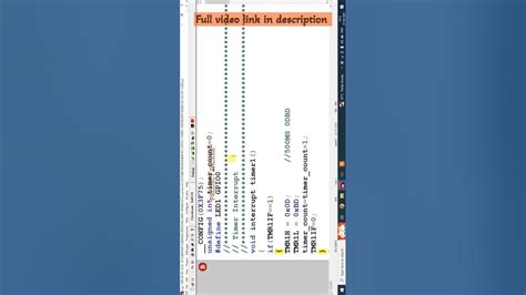 11 Pic12f675 Mplab Ide Timer 1 Interrupt Based Led On Off Code Explain In Tamil Shorts Youtube