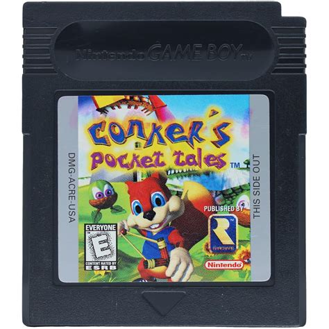 Conkers Pocket Tales Gbc Retro North Games