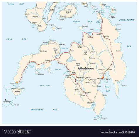 Mindanao Maps Philippines