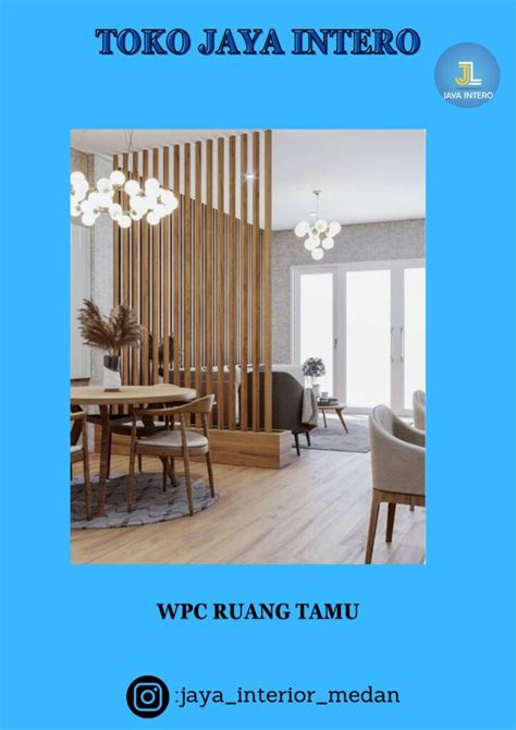 Jual Wpc Dinding Ruang Tamu Medan Dan Sekitarnya Jaya Intero