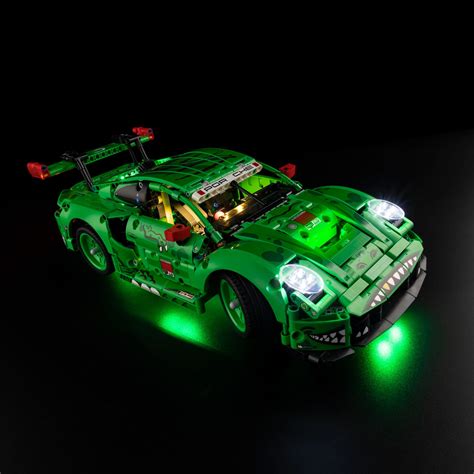 Lego® Porsche 911 Gt3 R Rexy Ao Racing Car 42224 Light Kit Game Of