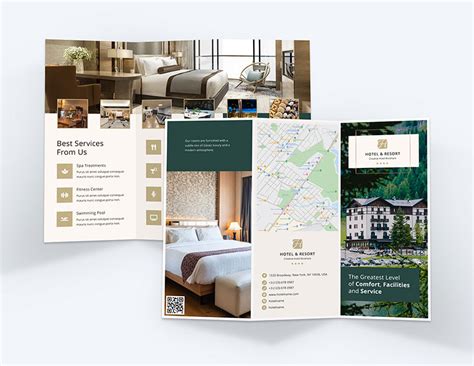 Best Hotel Brochure Design Hotel Brochure Templates Mycreativeshop