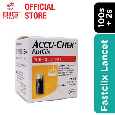 Accu Chek Fastclix Lancet 100 2 17 Drum X6S BIG Pharmacy Malaysia Trusted Healthcare Store
