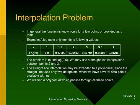 numerical methods charudatt kadolkar 12 9 ppt download