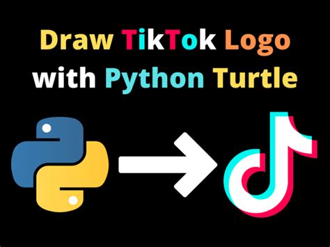Draw Tiktok Logo With Python Turtle Copyassignment