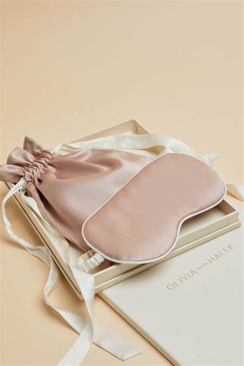 Oyster Ivory Silk Satin Eye Mask One Size Artofit