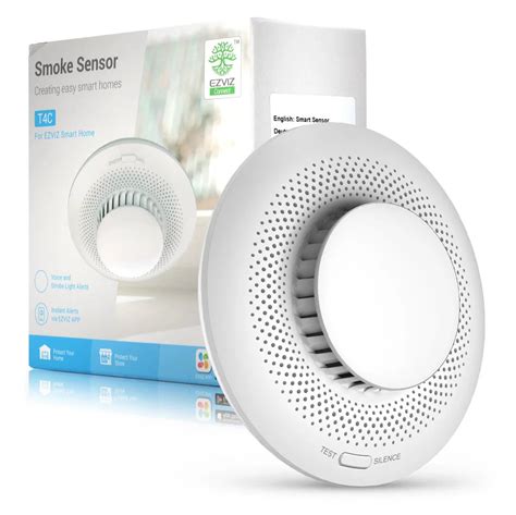 Sensor De Humo Inalambrico Ezviz T4c Todovision