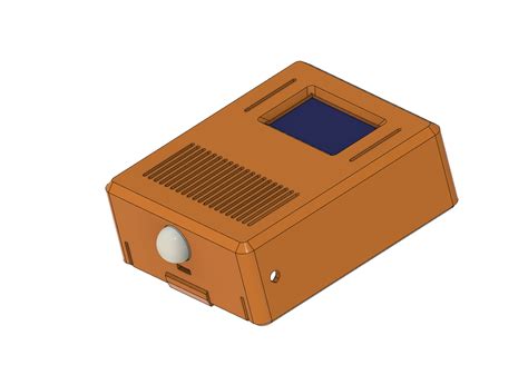 Oled And Pir Sensor Module By Dnu Download Free Stl Model