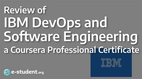 Software Engineering Certification Coursera Coursera Certification