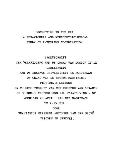 Fillable Online Muscle Synergies During Locomotion In The Cat A Model For Fax Email Print