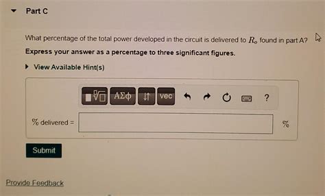 solved the variable resistor r0 in the circuit in figure