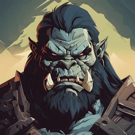 Premium Psd Orc Outlook Unlocking The Potential Of Orc Illustration Power