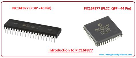 Introduction To Pic16f877 The Engineering Projects