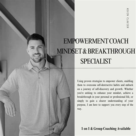 Kevin Clavier Anxiety And Self Sabotage Coach Kclavier • Instagram