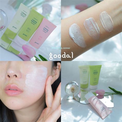 🌷goodal🌷 진정 수분에 좋은 올리브영 선크림 구달 어성초 선크림 3종 리뷰 네이버 블로그