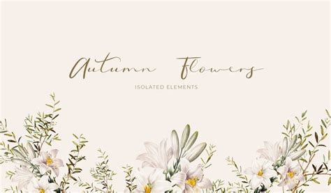 프레임 아름다운 꽃 카드 무료 Psd 파일