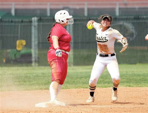 Foster Softball Sweeps Doubleheader Eliminates Crosby