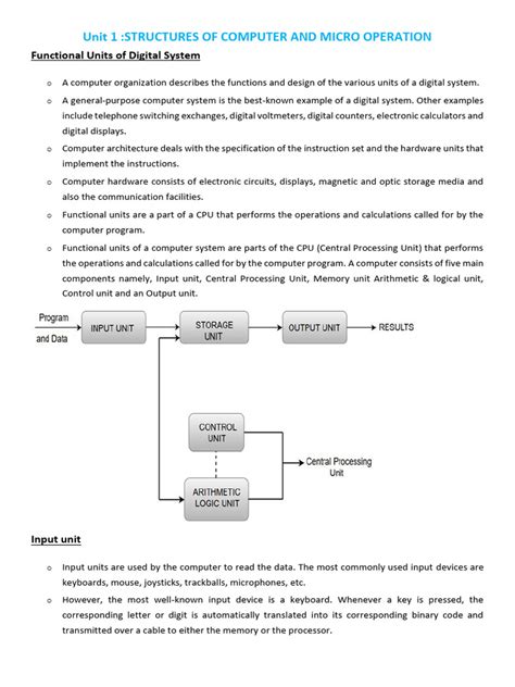 Computer System Organization Pdf Computer Data Storage Central Processing Unit