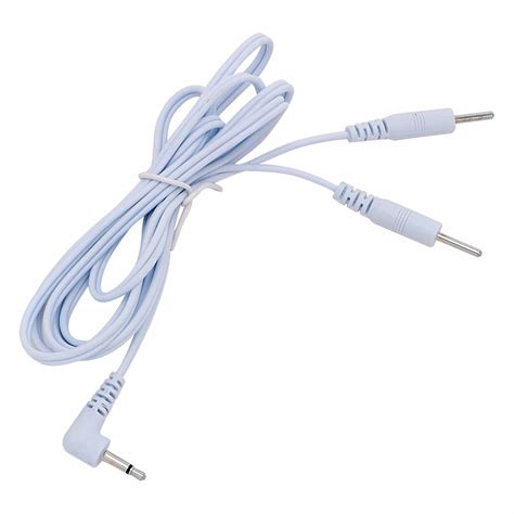 E Stim Electro Stimulation 2 Pin Pole Cable Electric Shock Sex