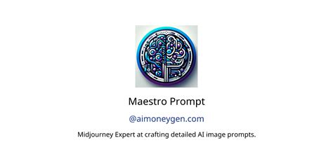 Maestro Prompt Gpts Features And Functions Examples And Prompts Gpt Store