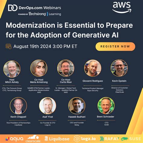 Modernization Is Essential To Prepare For The Adoption Of Generative Ai