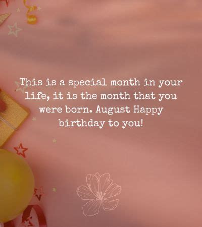 August Birthday Wishes Messages And Quotes Blessmsg