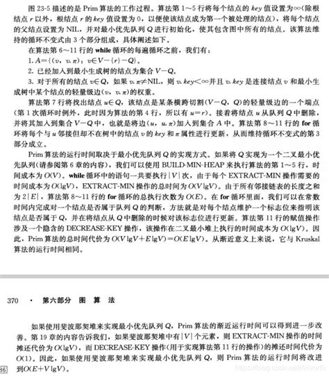 【算法导论学习】最小生成树（kruskalandprim）prim时间复杂度分析算法导论 Csdn博客