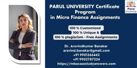 Mba Parul University Solved Assignments Parul Bba Assignments Parul Bca Solved Assignments In