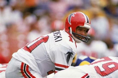 Steve Barkowski Football Helmets Atlanta Falcons Football