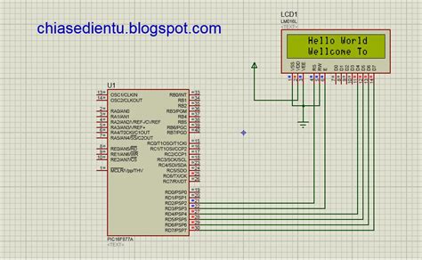 Bài 16 Giao TiẾp VỚi Lcd 16x02 Pic16f877a Ccs Lập Trình Pic