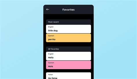 Dictionary Dark App Template Dictionary App Ui Design Uizard